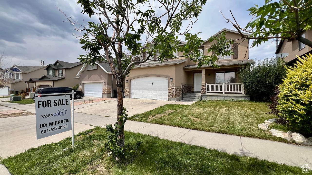 7474 S Sunset Maple Dr W, West Jordan, UT 84081 (#2098975) :: Black ...